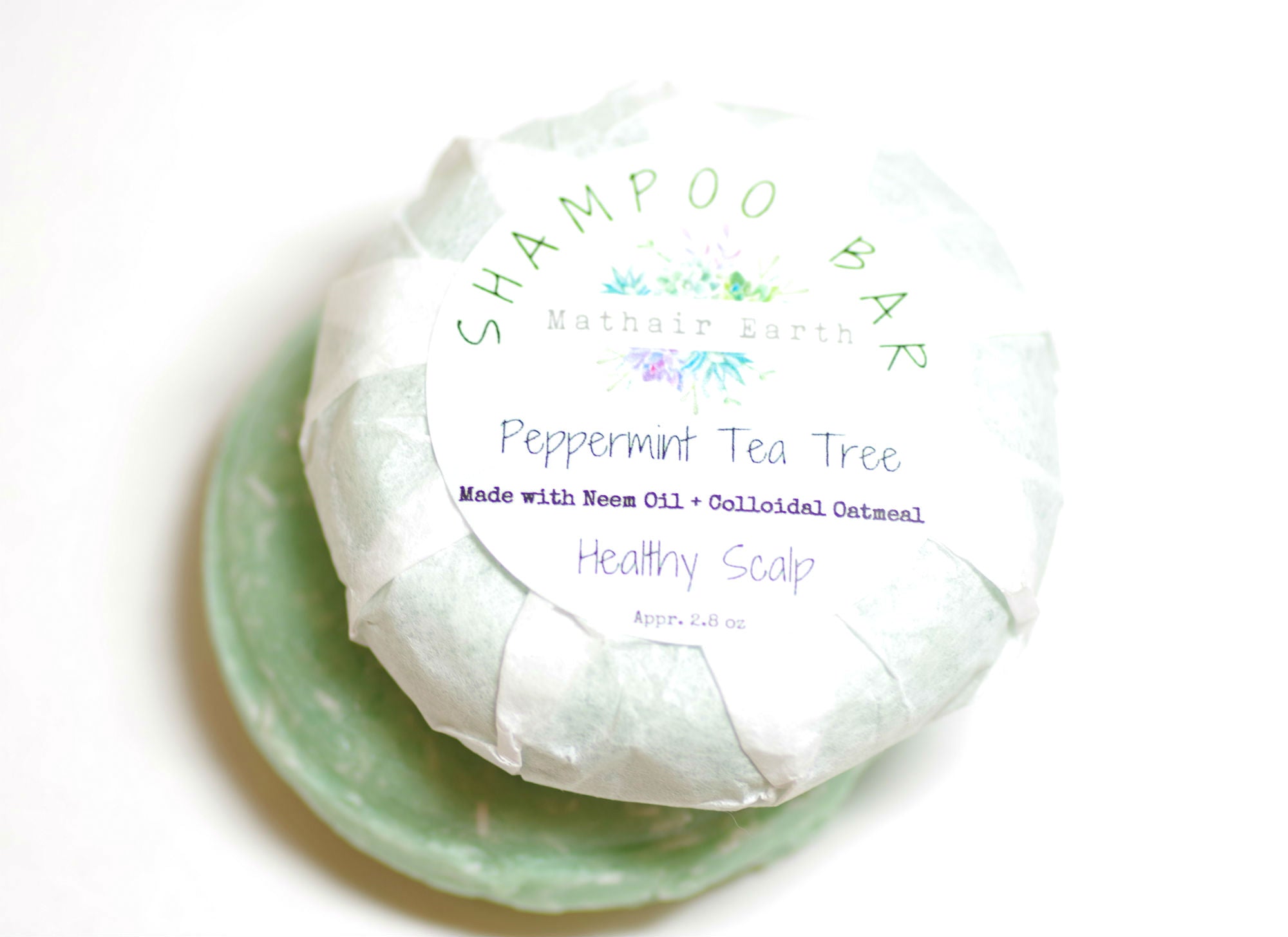 Peppermint Tea Tree Shampoo Bar – Mathair Earth